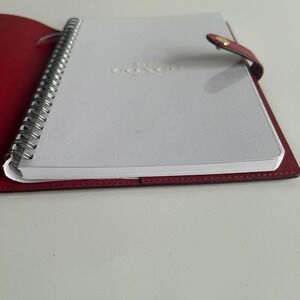 Coach | Office | Coach Horse And Carriage Red Coated Canvas Notebook ...